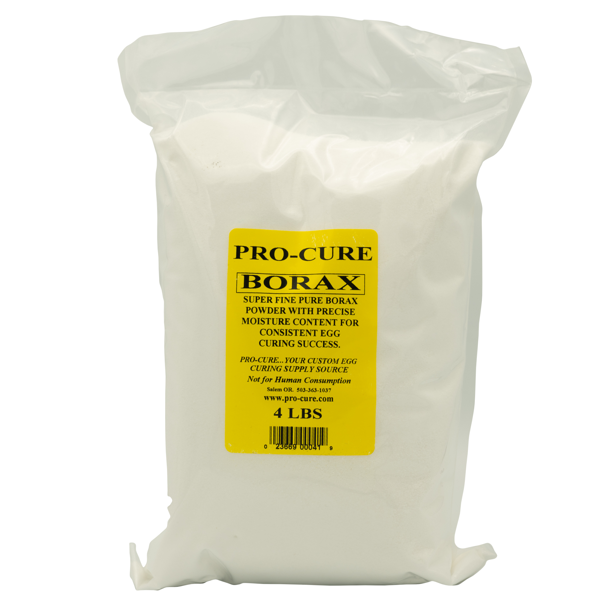 BORAX PLAIN 4 LB BULK IN POLY BAG – Pro-Cure, Inc